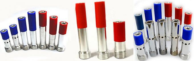 Lined Metal Jacketed Long Venturi Sandblast Nozzle , Boron Carbide Nozzle
