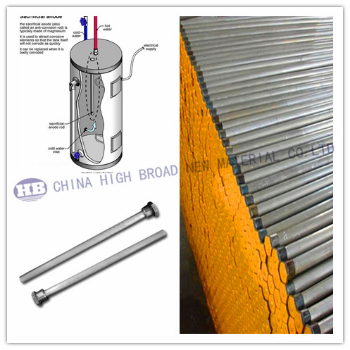 High Potential Industrial Magnesium Sacrificial Anode ASTM B843