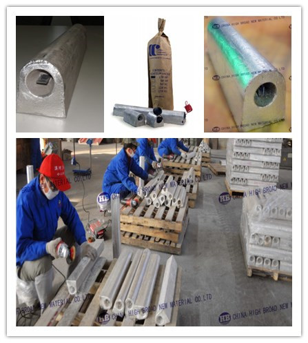High Potential Industrial Magnesium Sacrificial Anode ASTM B843